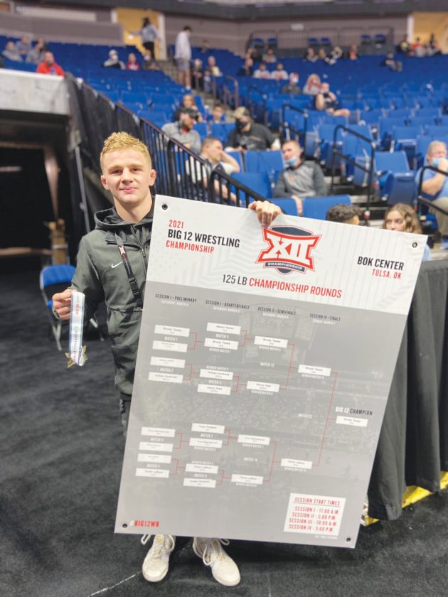 Teske wins Big 12 title | News, Sports, Jobs - Messenger News